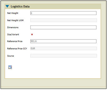 C-Screen – Introduction > Logistics Data